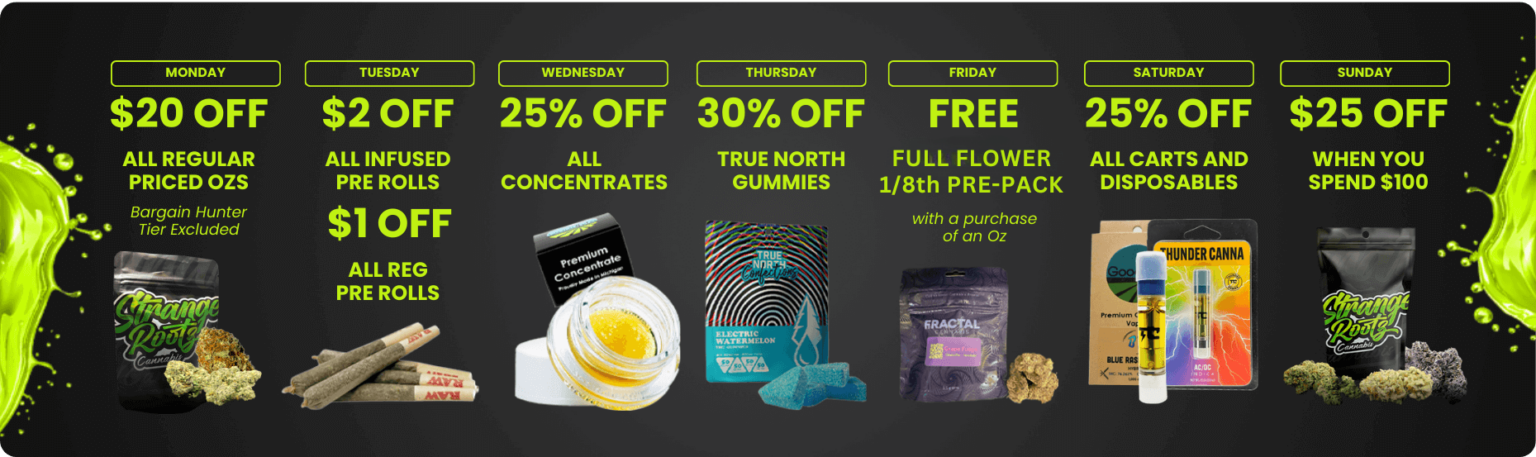 Specials - Strange Rootz Cannabis